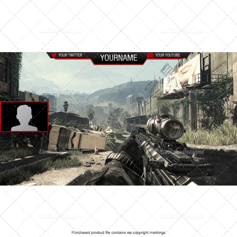 Red'n'Black Overlay - Twitch Designs