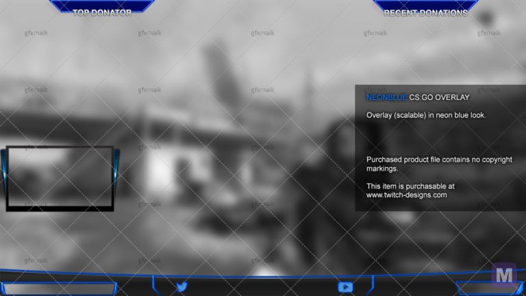 Minecraft Overlay - Twitch Designs