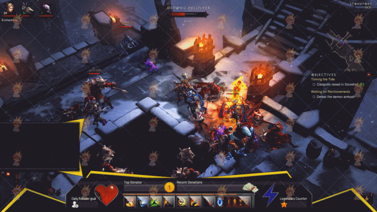 Animated Diablo 3 Overlay - Twitch Designs