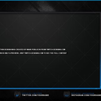 Diablo 3 RoS Facecam Overlay - Twitch Designs