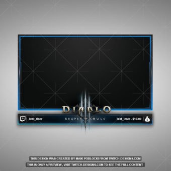 Blue Tec Intermission Overlay - Twitch Designs